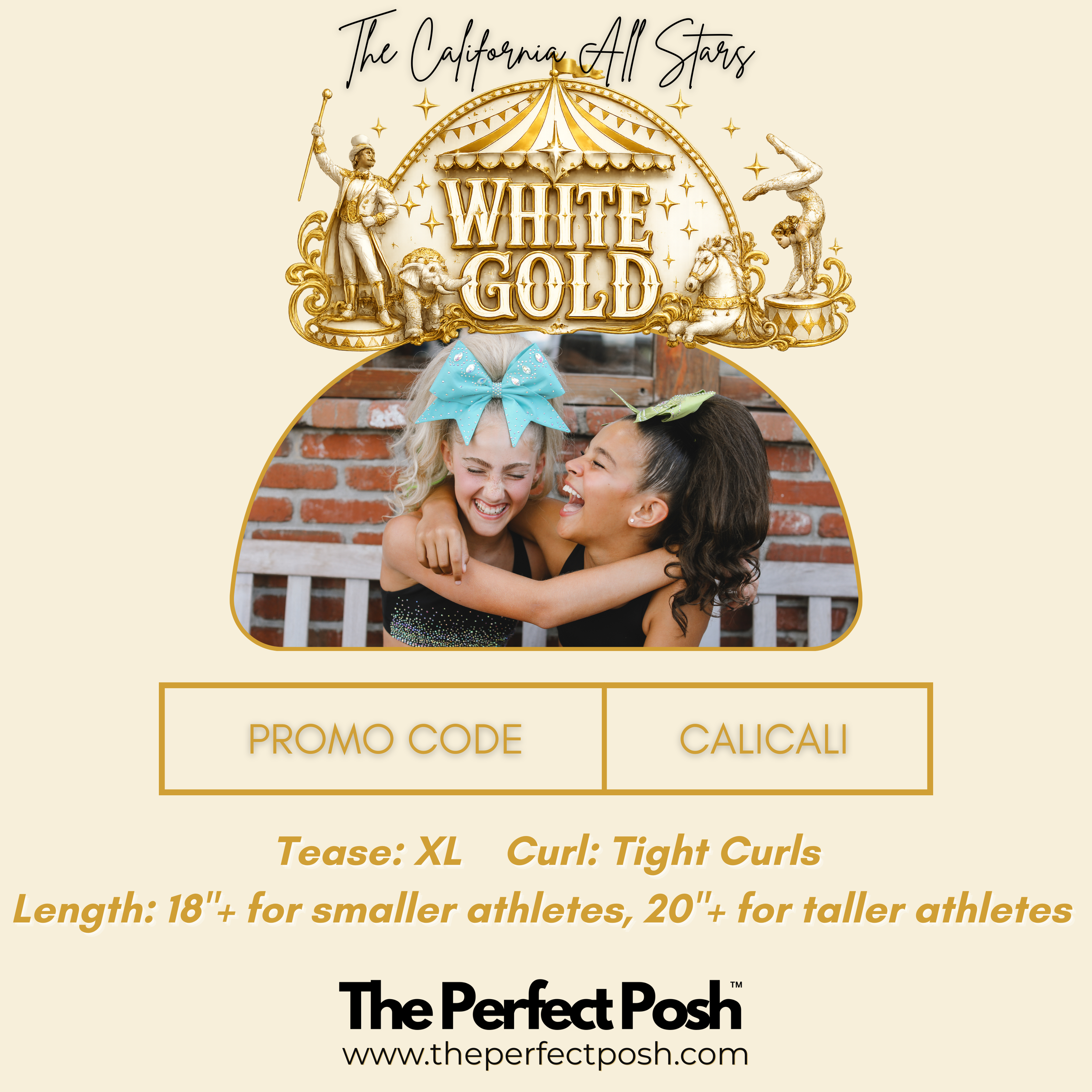 The California Allstars - White Gold – The Perfect Posh